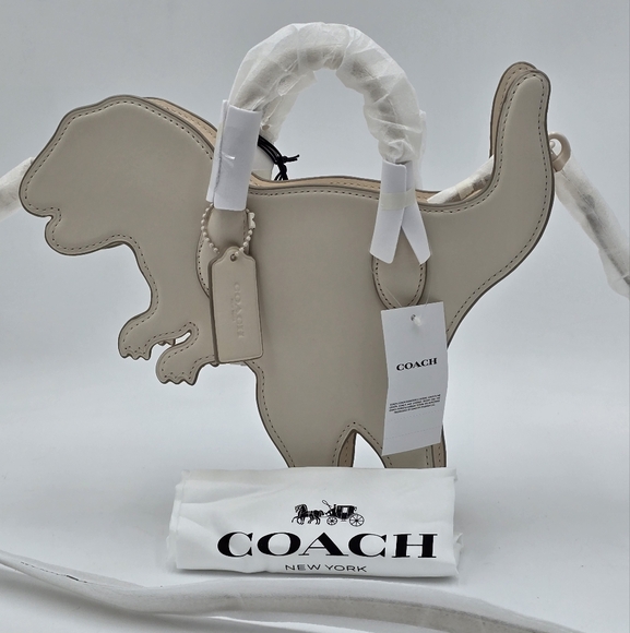 Coach | Bags | Nwt Coach Glovetanned Leather Rexy Crossbody Chalk ...
